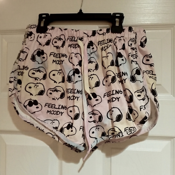 Peanuts | Shorts | Peanuts Snoopy Feeling Moody Rainbow Watercolor ...